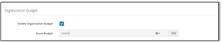 How do I set an Azure Spending Budget?